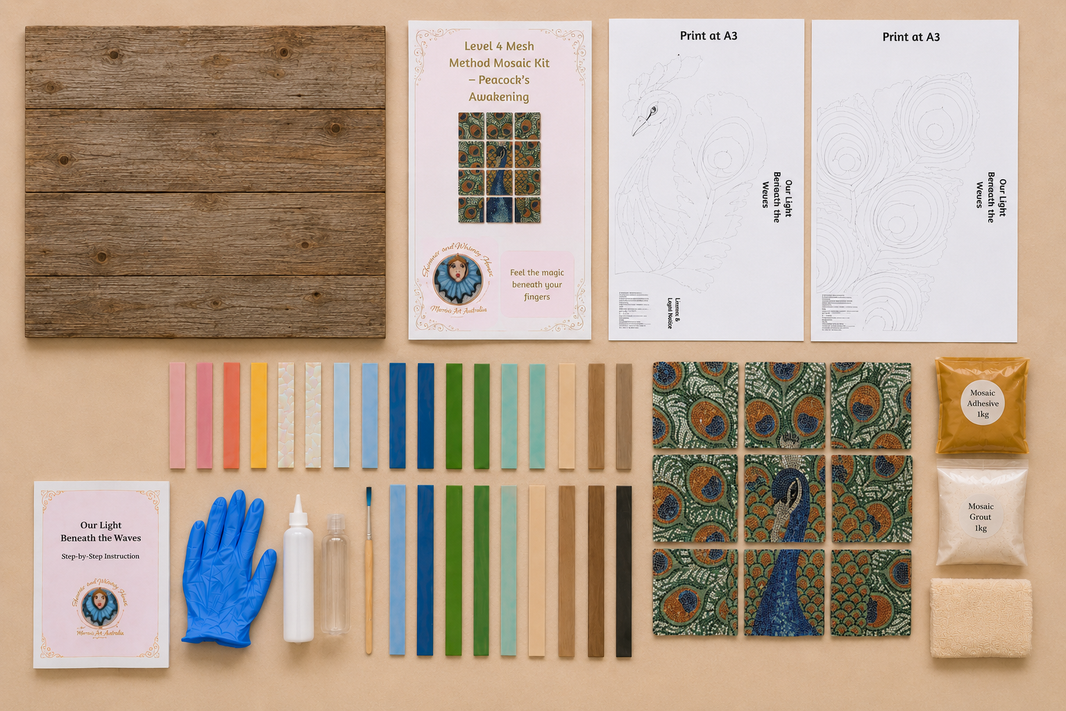 Deluxe Mosaic Kits for Adults | Luxury DIY Mosaic Kits – Merrin's Art ...